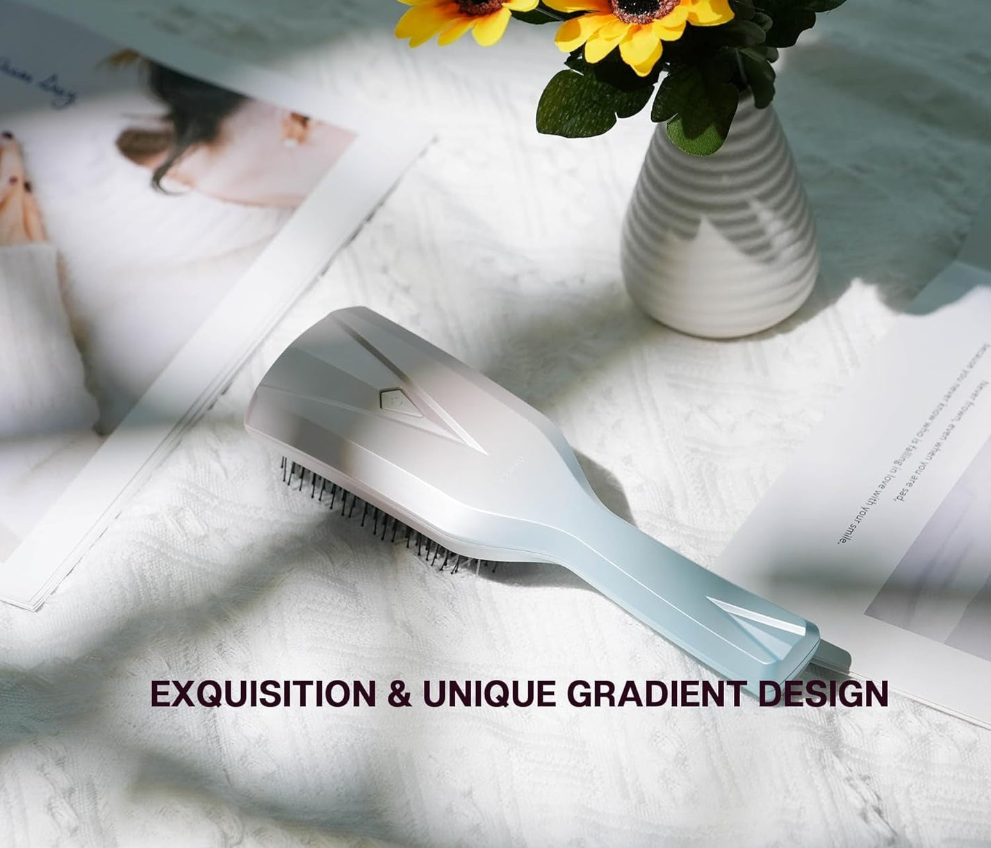 LED Comb - Red and Blue Light Vibration Hair Growth Comb – Enliwish